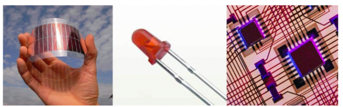 Durchmesser 50.8mm 2 Zoll-Galliumarsenid-Wafer für Halbleiter-Substrat