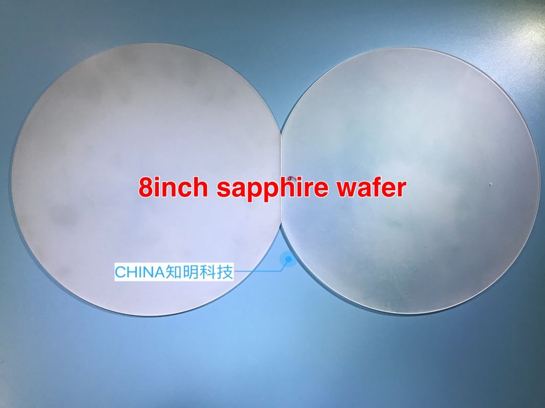 8 Zoll-Saphir-Wafer mit Kerbe für Halbleiter-Trägerplatte Dsp/Ssp ...